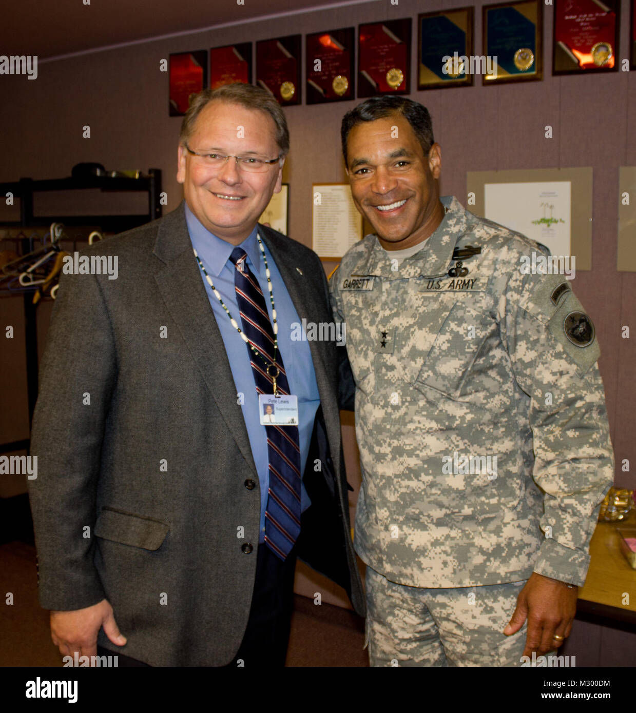 Maj. Gen. Michael Garrett, commander of U.S. Army Alaska, poses for a ...