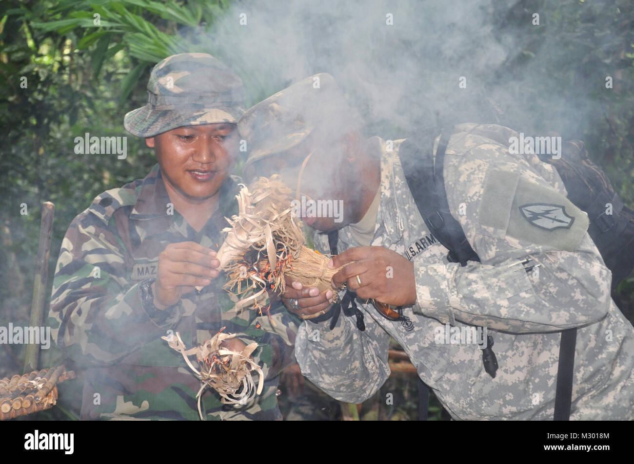 Military fire starter hi-res stock photography and images - Alamy