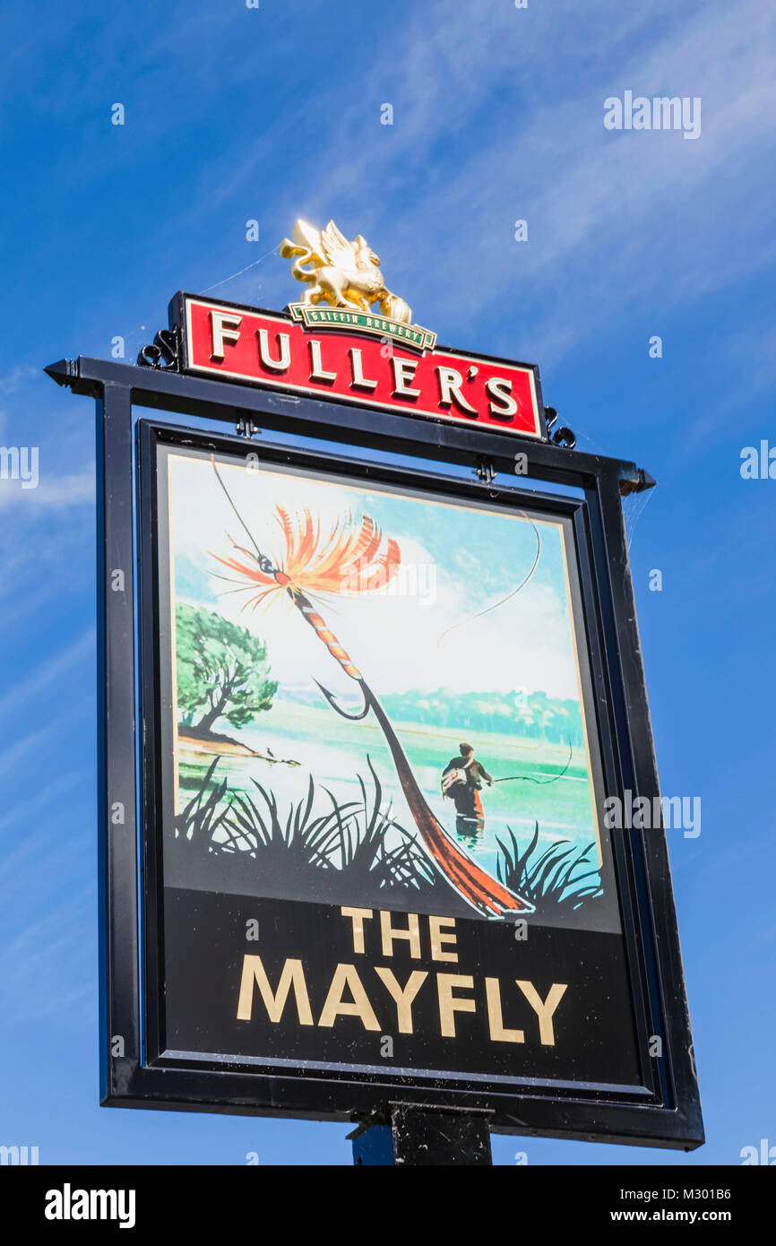 The mayfly pub sign hi-res stock photography and images - Alamy