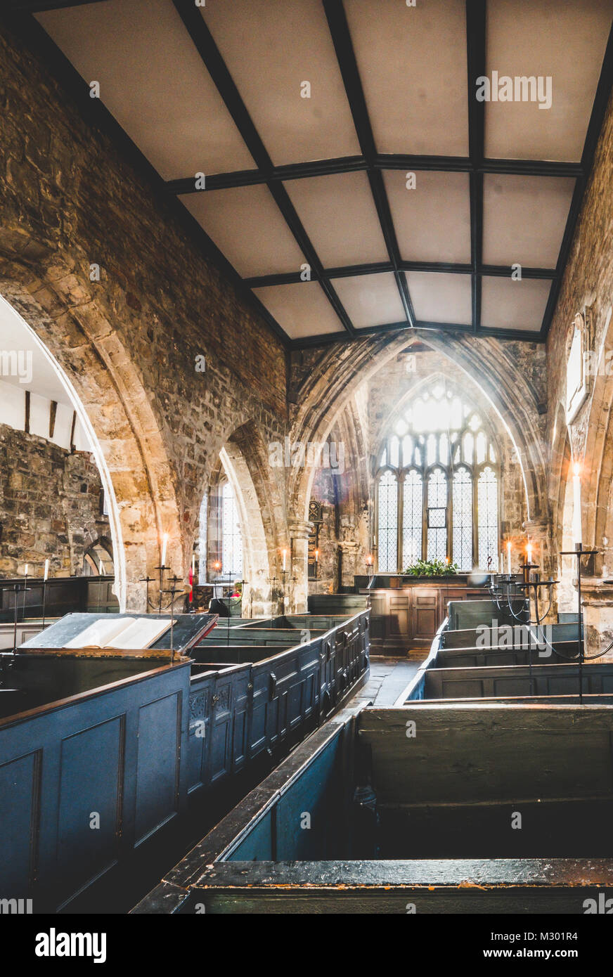 Box pews hi-res stock photography and images - Alamy