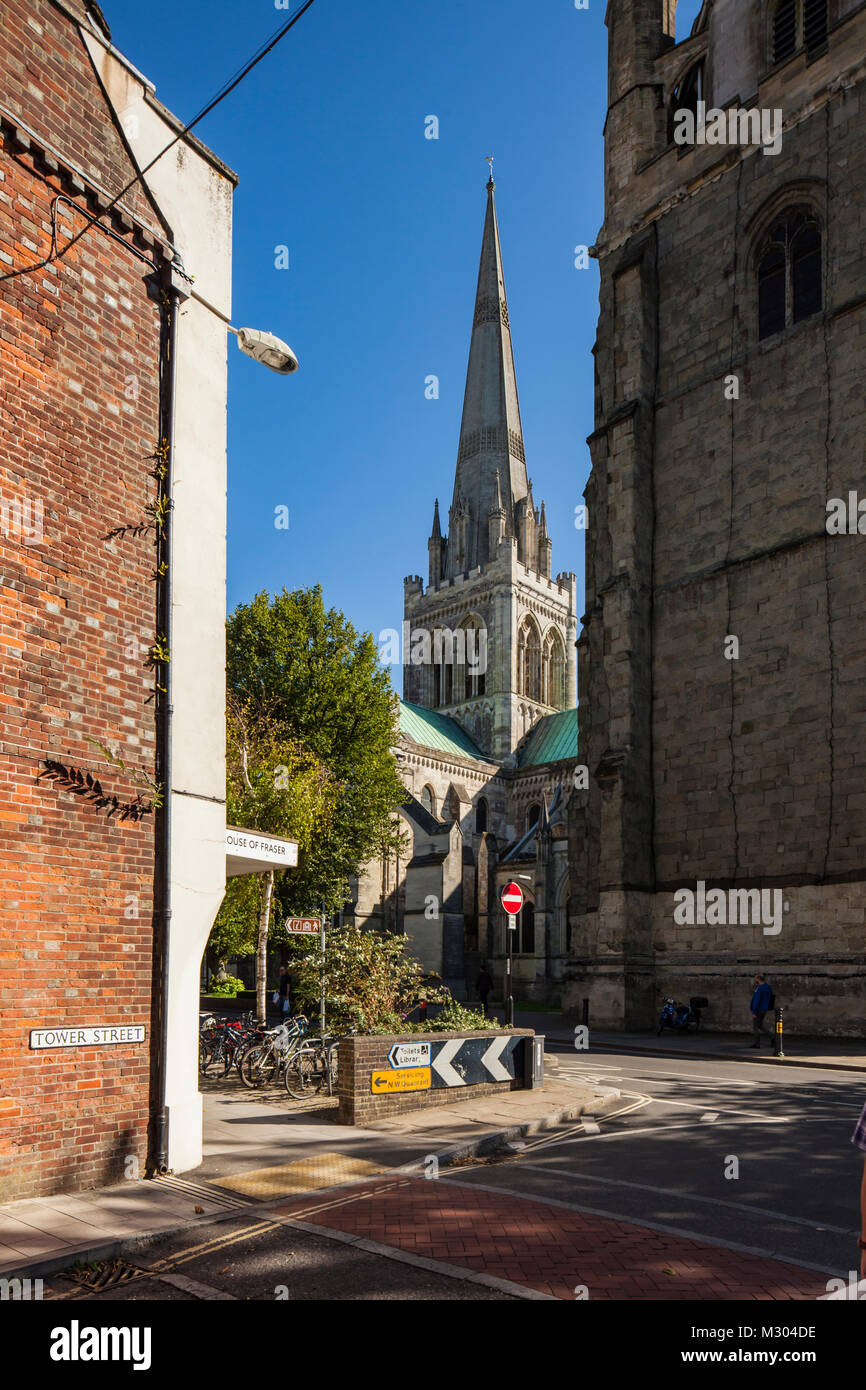 Chichester city centre, West Sussex, England Stock Photo - Alamy