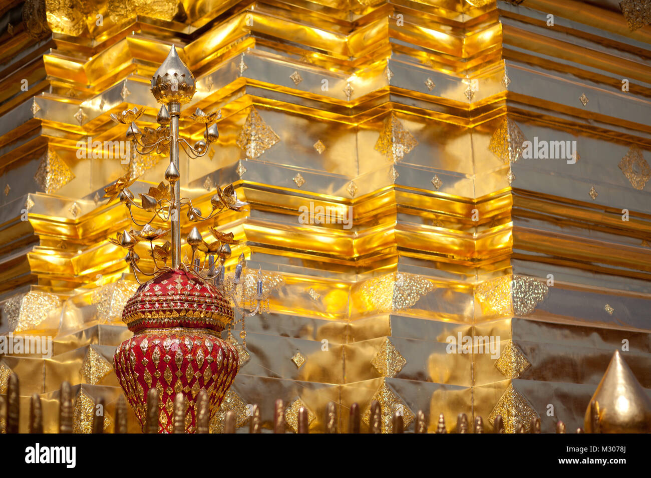 Wat (Temple) in Thailand, South East Asia Stock Photo - Alamy