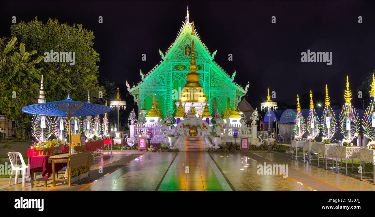 Wat (Temple) in Thailand, South East Asia Stock Photo - Alamy
