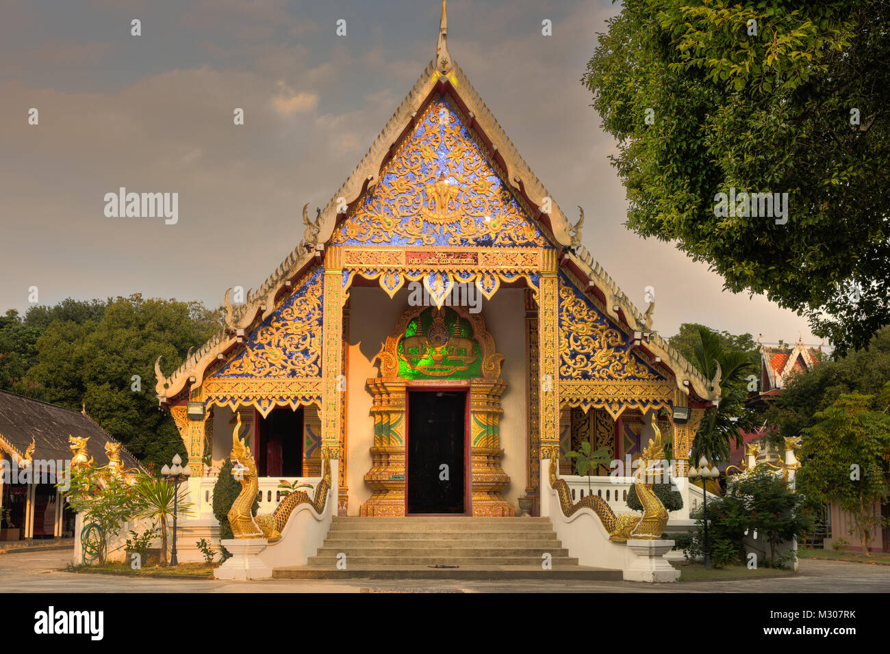 Wat (Temple) in Thailand, South East Asia Stock Photo - Alamy