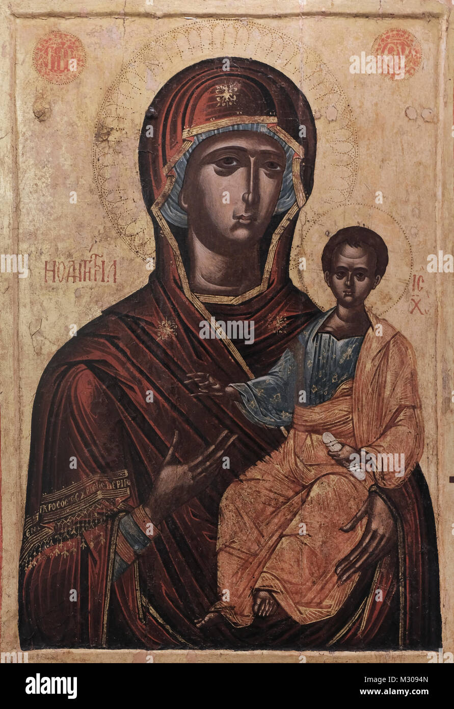 Virgin hodegetria hi-res stock photography and images - Alamy