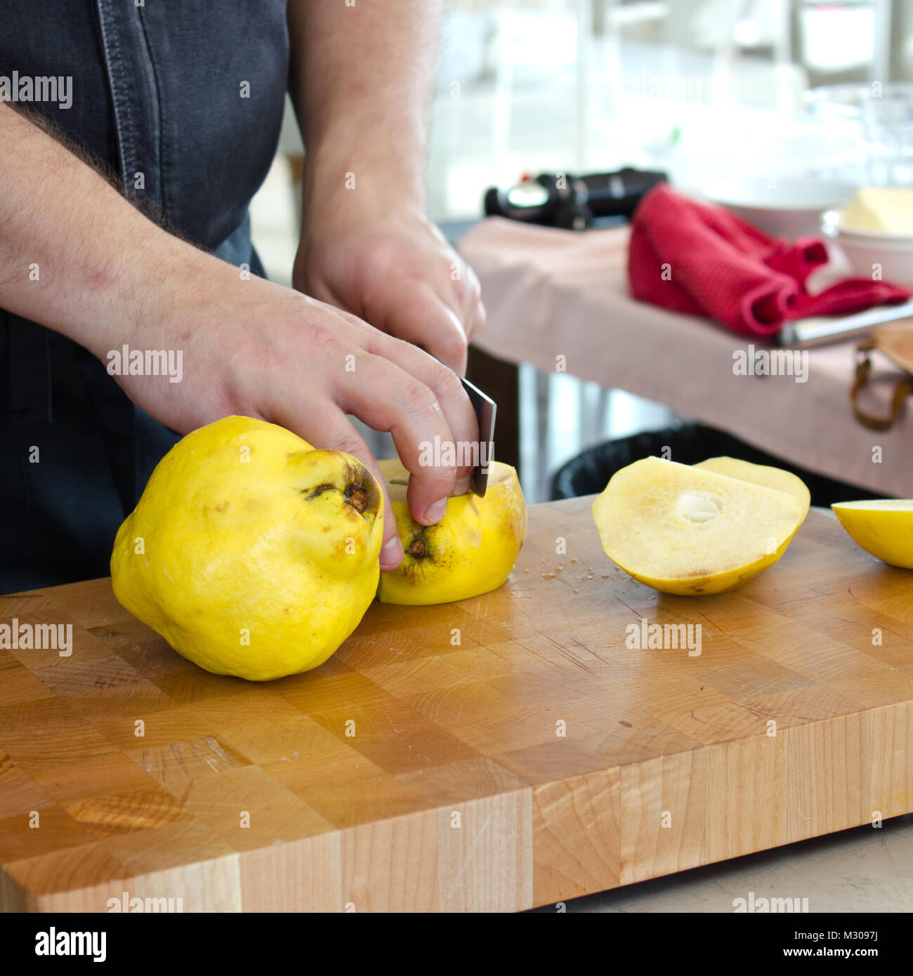 Striped quince hi-res stock photography and images - Alamy