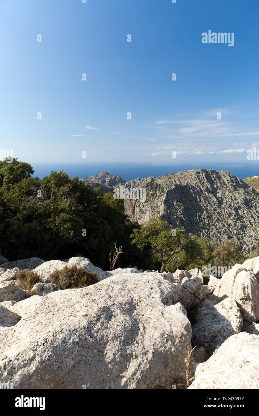 Serra de Tramuntana - mountains on Mallorca, Spain Stock Photo - Alamy