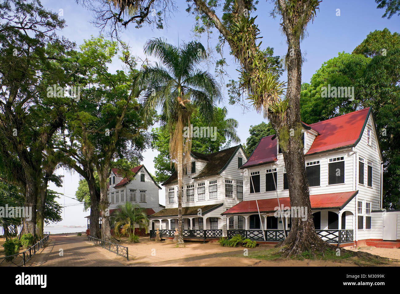 Paramaribo historic colonial hi-res stock photography and images - Alamy