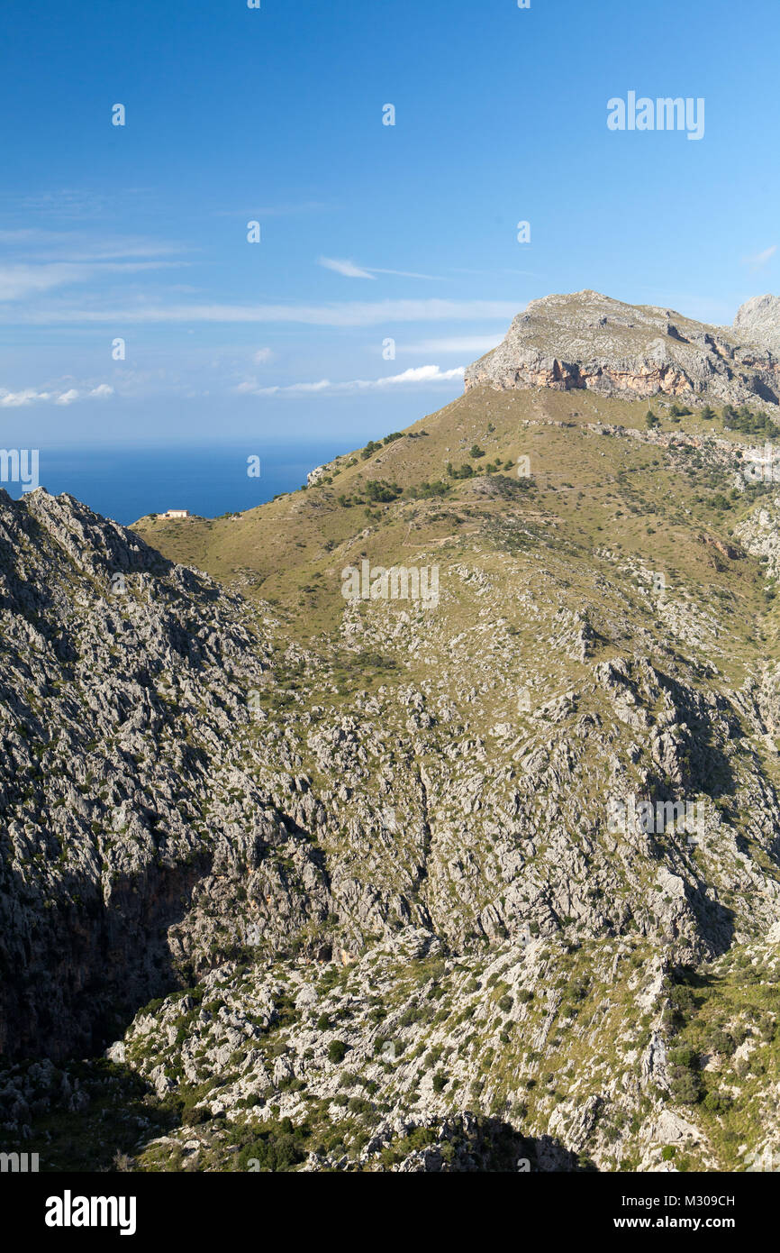 Serra de Tramuntana - mountains on Mallorca, Spain Stock Photo - Alamy