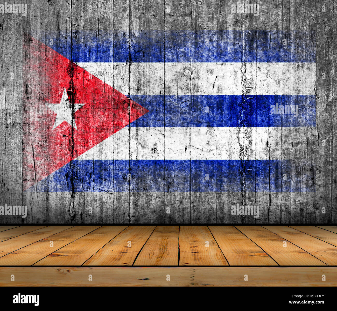 Cuban flag border background hi-res stock photography and images - Alamy