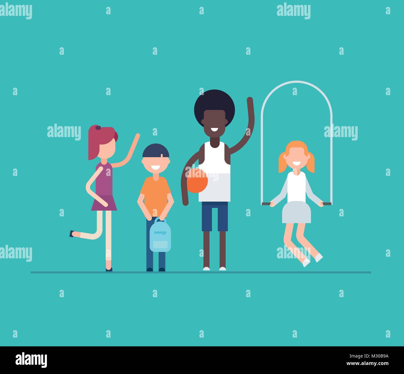 Pe lesson hi-res stock photography and images - Alamy