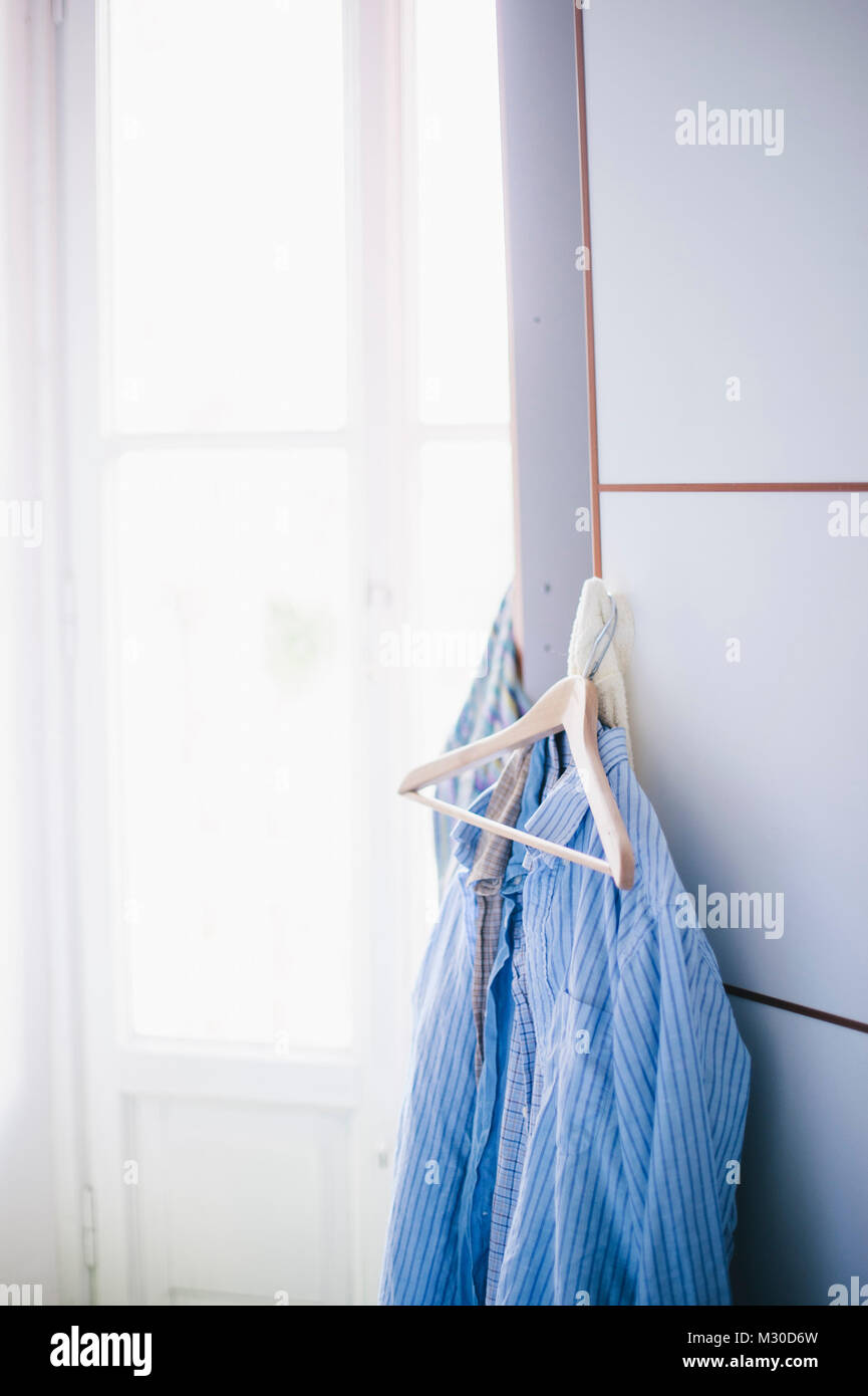 Clothes hanging from windows hi-res stock photography and images - Alamy
