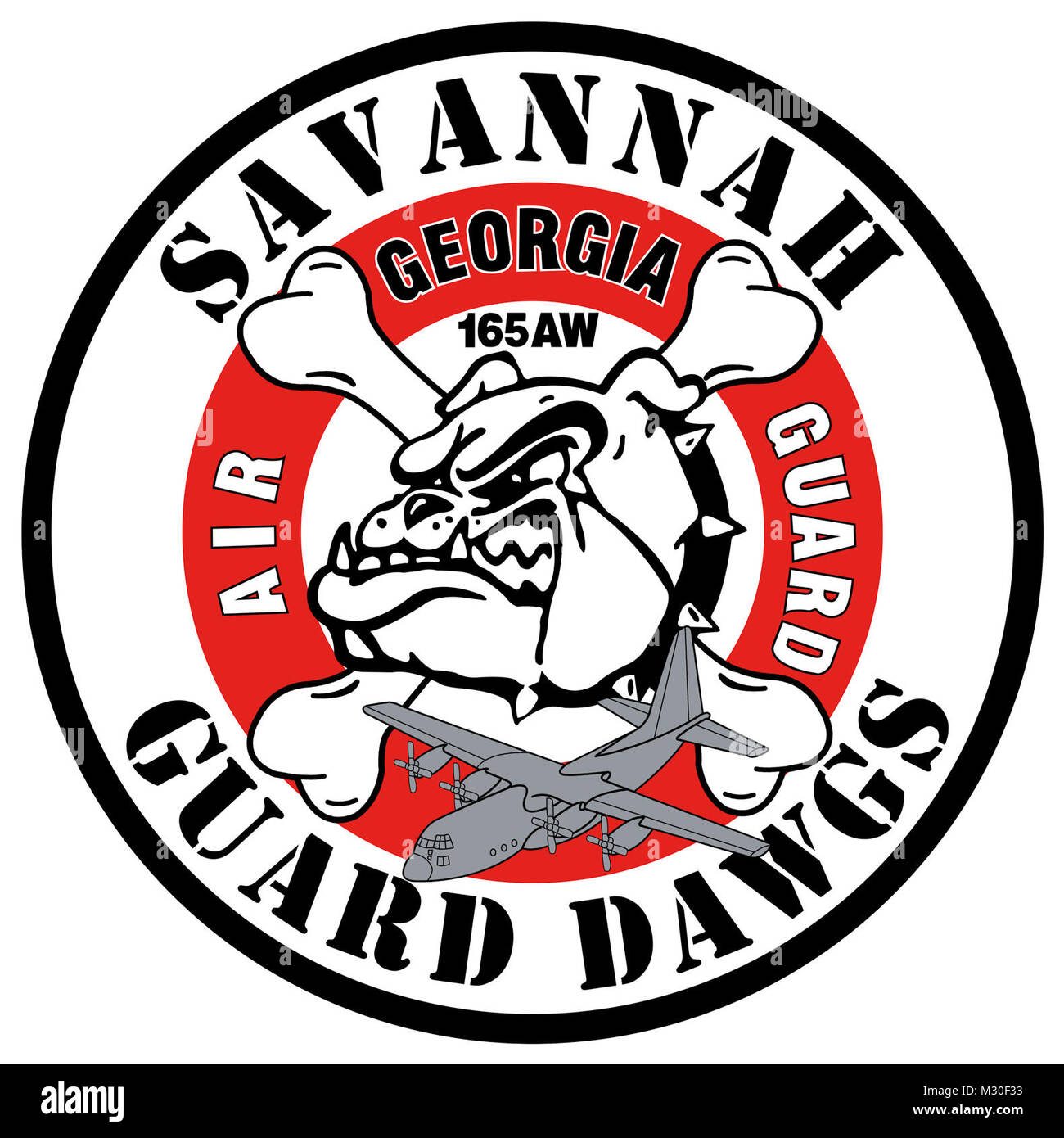 Guard Dawg patch by Georgia National Guard Stock Photo - Alamy