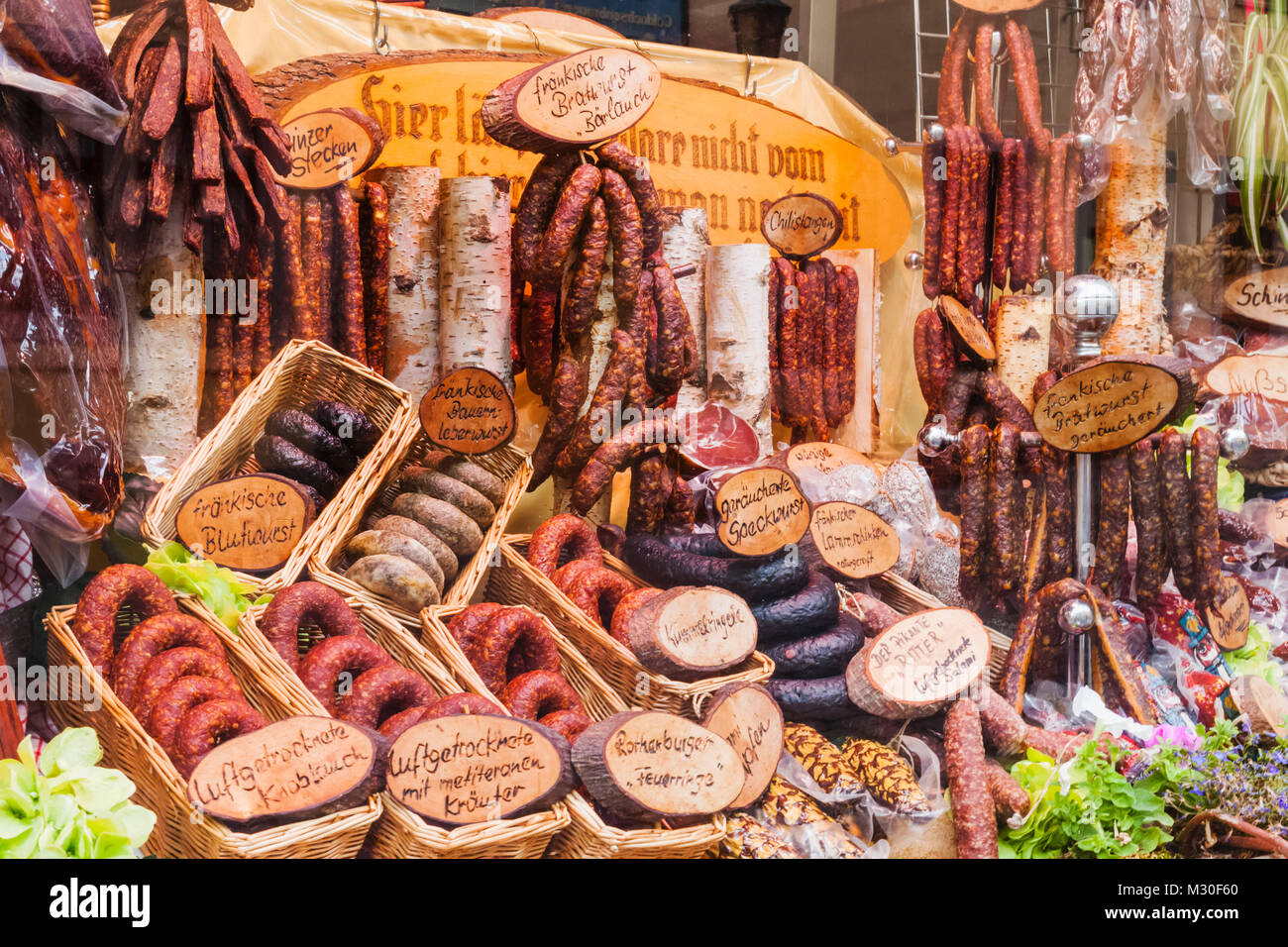 Butchers shop window hi-res stock photography and images - Alamy