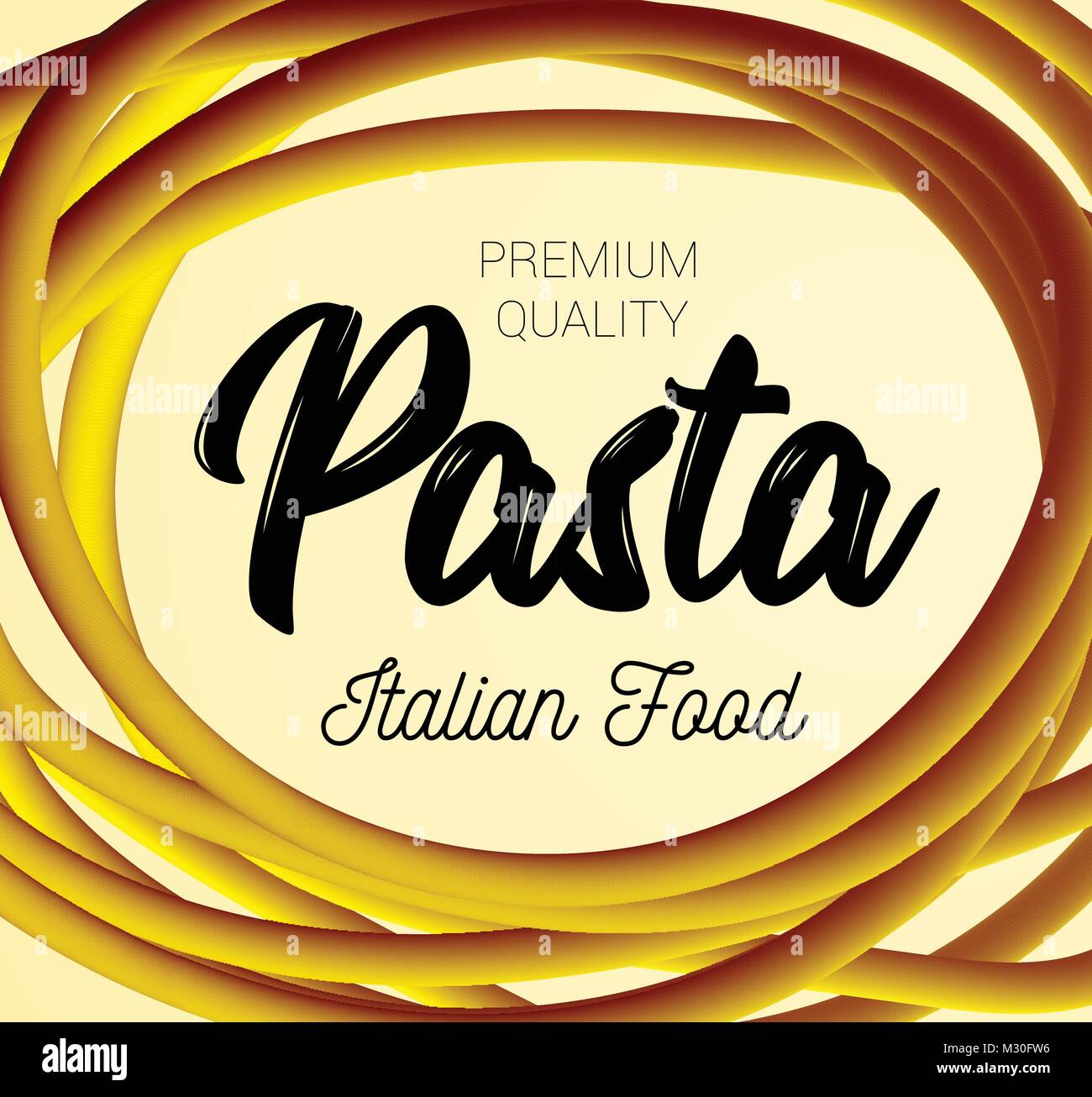 Spaghetti dish Stock Vector Images - Alamy