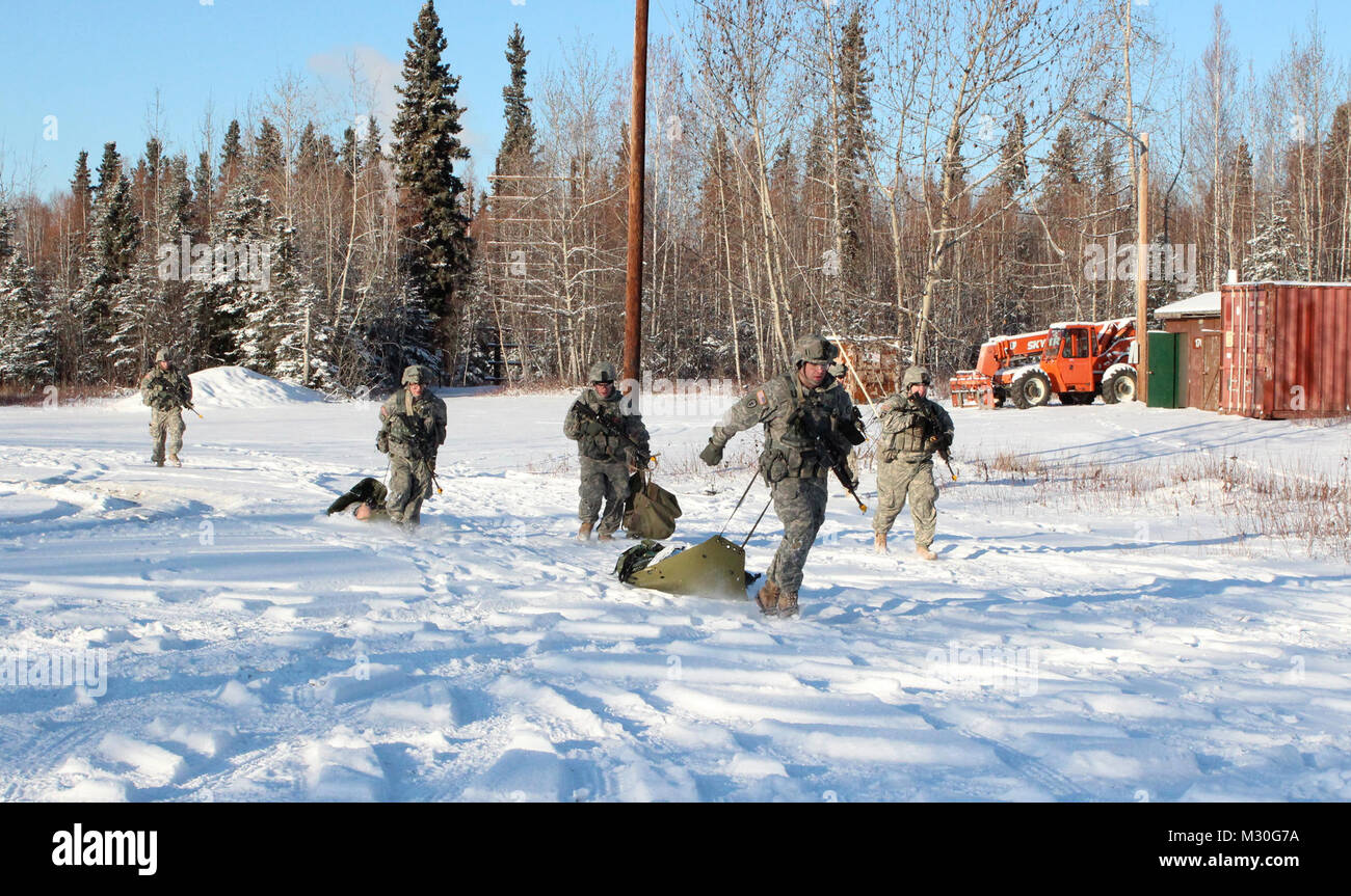 Soldiers with the 1st Battalion, 24th Infantry Regiment, 1st Stryker ...