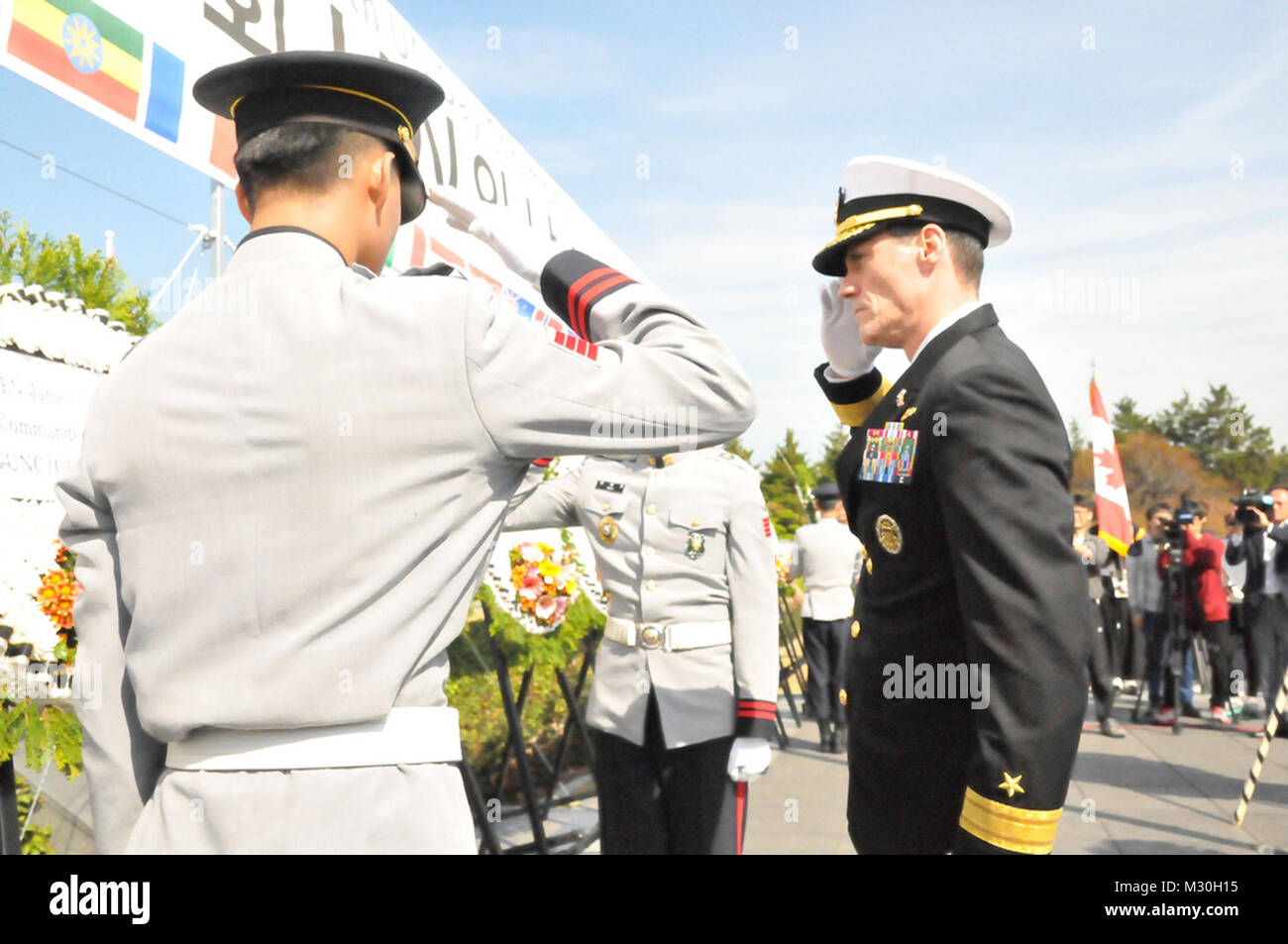 Places a wreath at the United Nations Day ceremony by #PACOM Stock ...