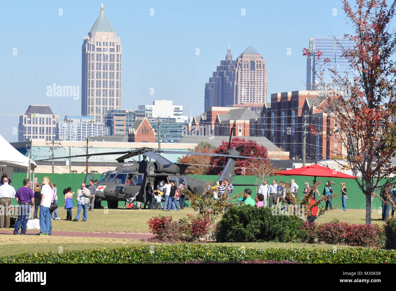 Veterans Day ATL by Georgia National Guard Stock Photo - Alamy