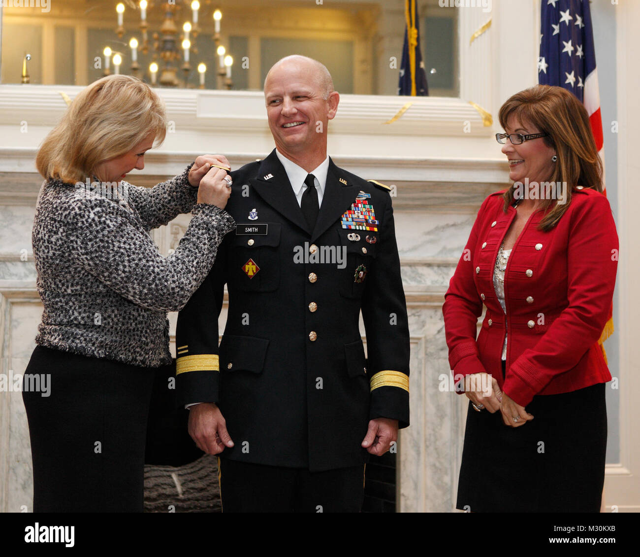 Oklahoma Army National Guardsman Col. Hopper T. Smith was promoted to ...