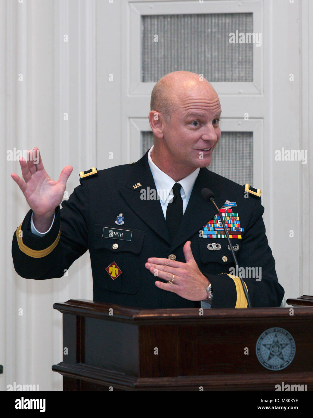 Oklahoma Army National Guardsman Col. Hopper T. Smith was promoted to ...