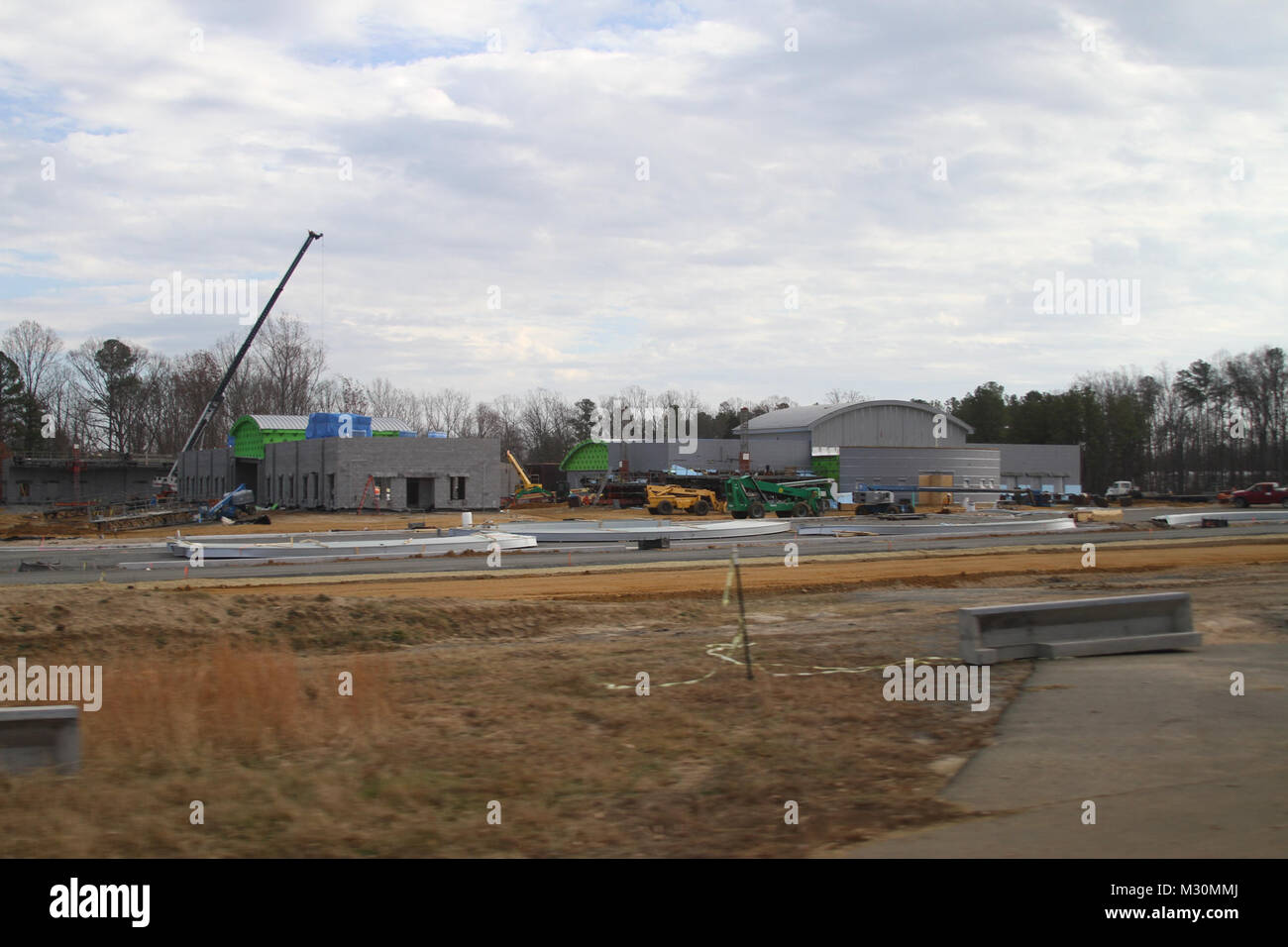 Fort Ap Hill Va Work Is Well Underway On The Asymmetric Warfare Groups Battle Laboratory