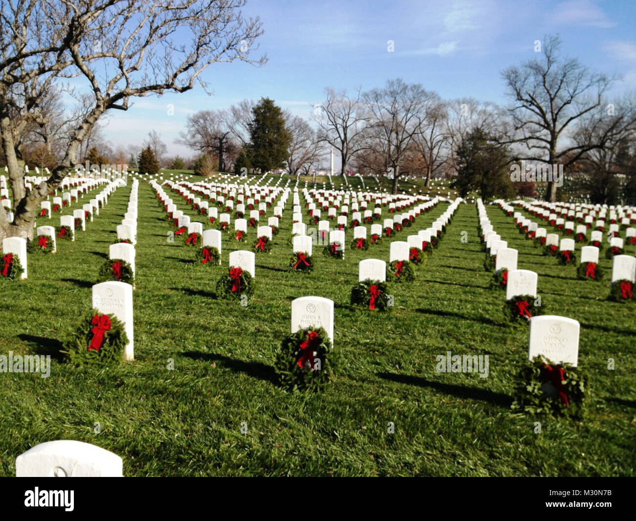 Wreaths Across America 05 by First Army Division East Stock Photo - Alamy