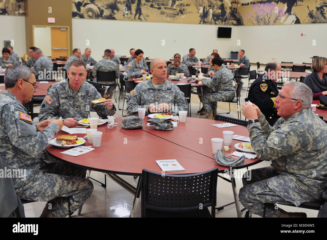 The 45th Fires Brigade, Oklahoma Army National Guard, hosted a prayer ...