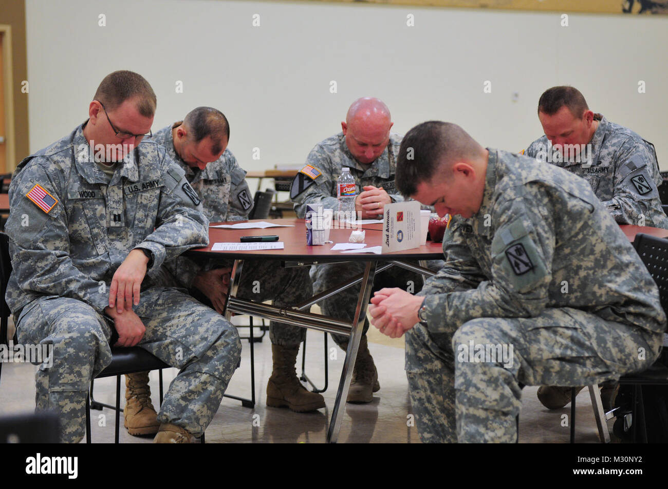 The 45th Fires Brigade, Oklahoma Army National Guard, hosted a prayer ...