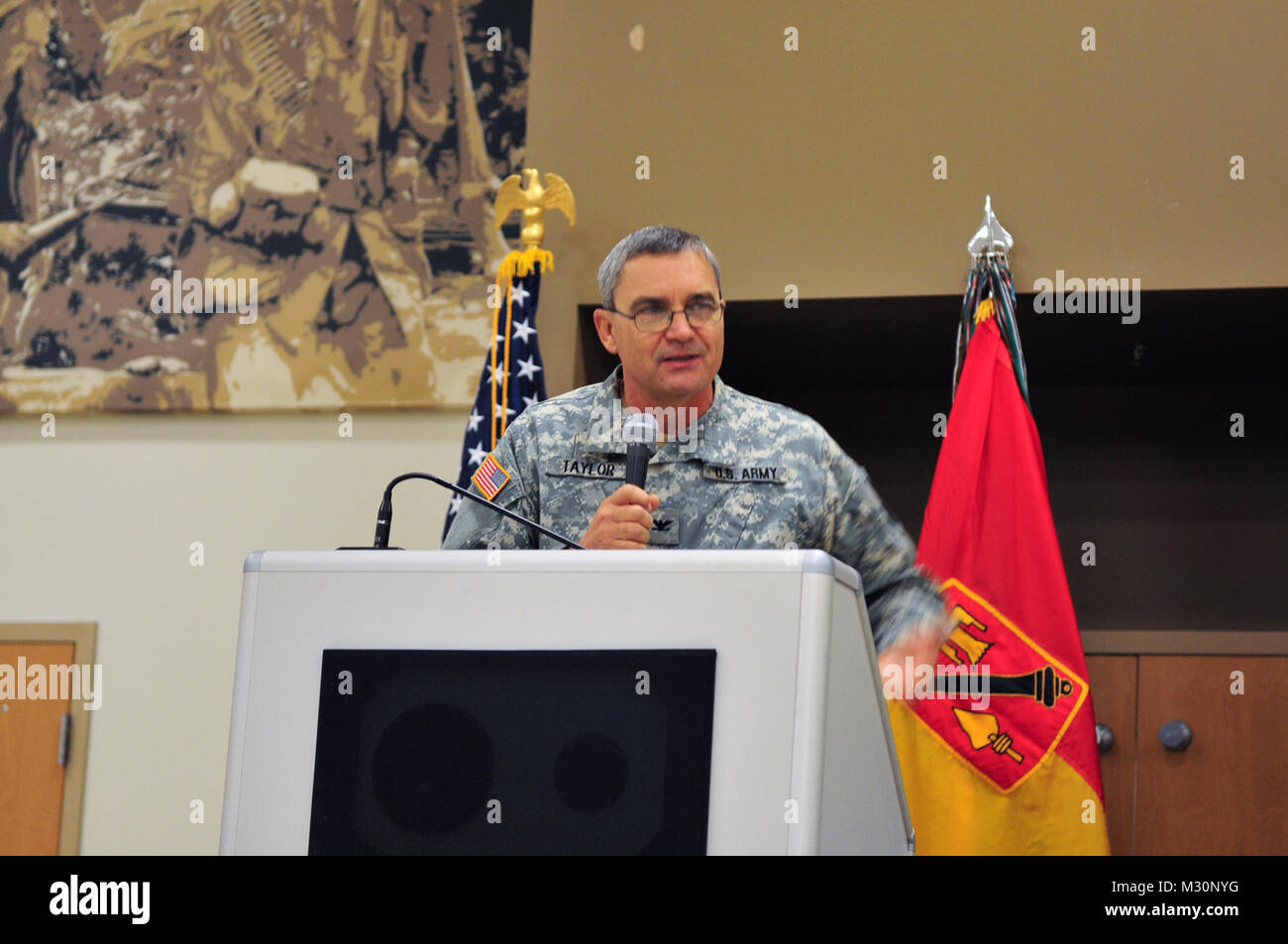 The 45th Fires Brigade, Oklahoma Army National Guard, hosted a prayer ...