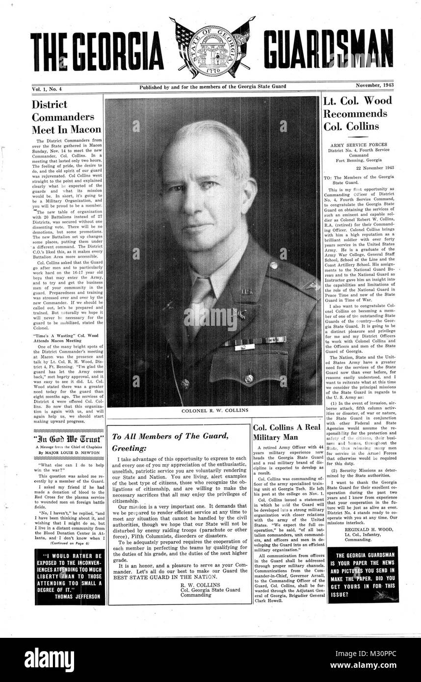 Georgia army national guard Black and White Stock Photos & Images - Alamy