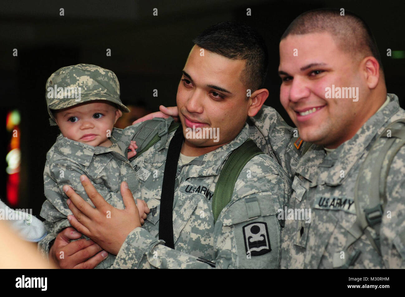 Puerto Rico National Guard Homecoming by The National Guard Stock Photo ...