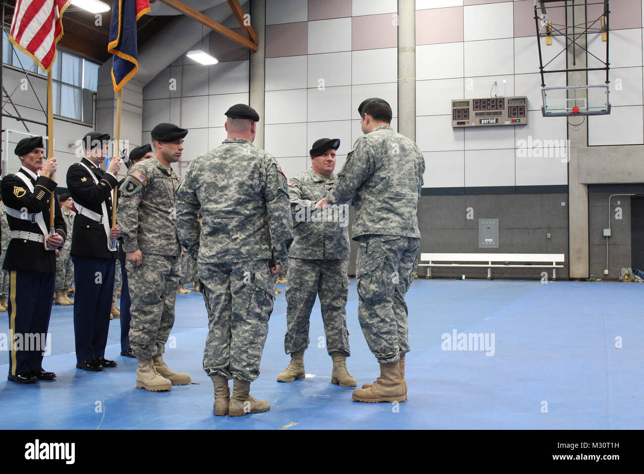 Command Sgt. Maj. Sherwood Gatts, former CSM of the Brigade Troops ...