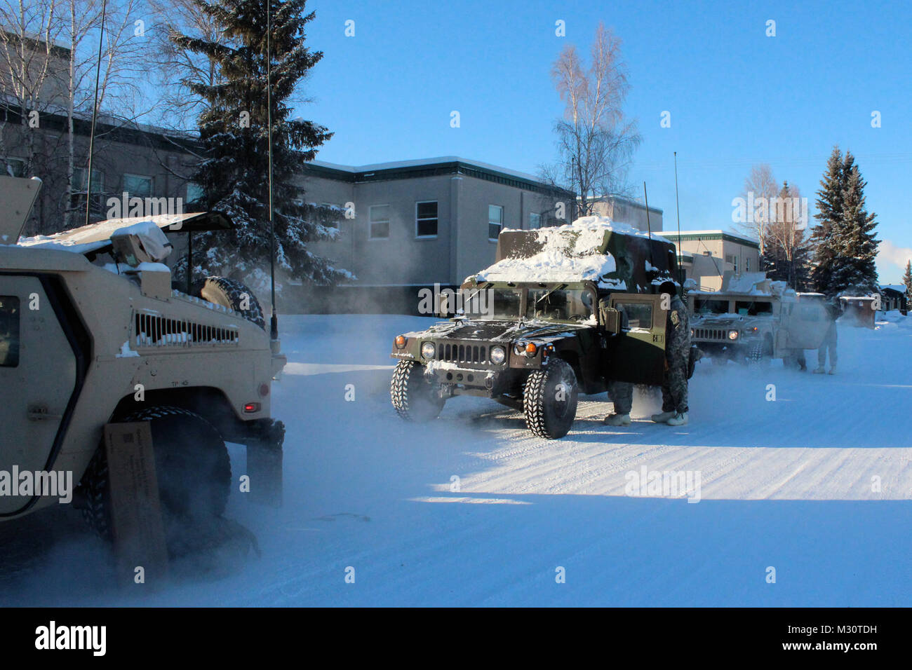Military Police with the 1st Stryker Brigade Combat Team, 25th Infantry ...