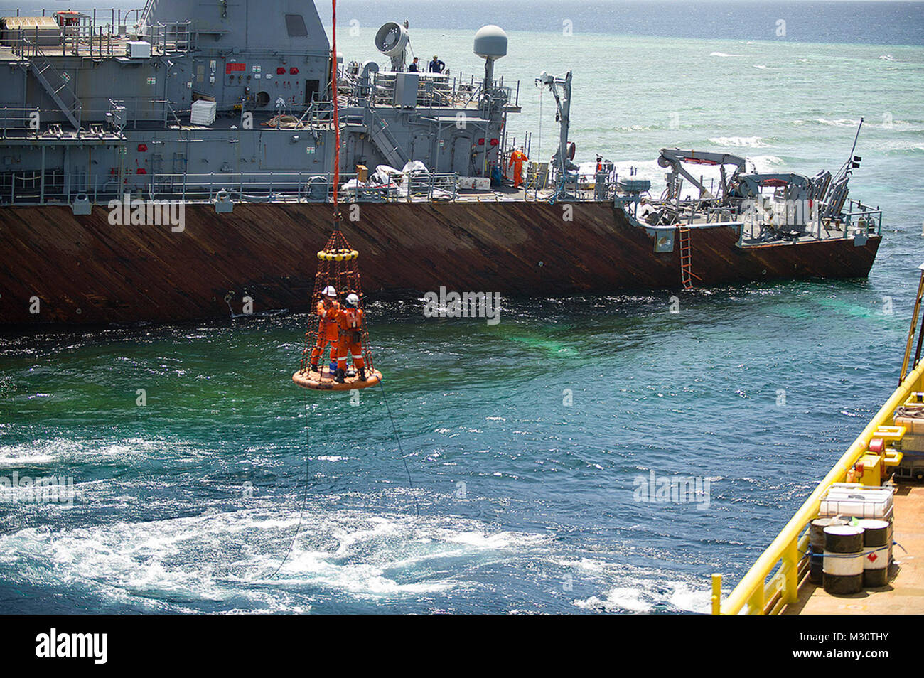M V Jascon 25 mine countermeasures ship USS Guardian by #PACOM Stock ...