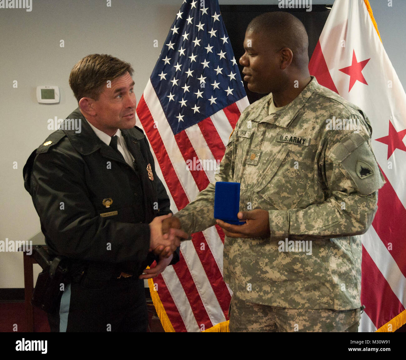 United States Park Police Major Patrick C. Smith, Commander of Icon ...