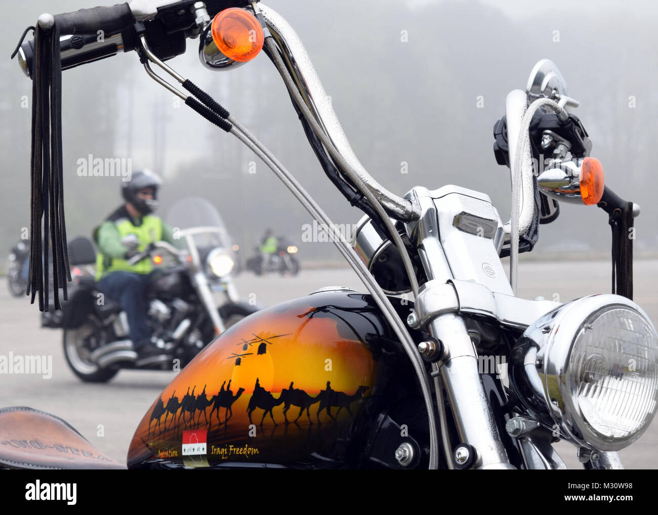 Motorcycle Safety Training by Georgia National Guard Stock Photo - Alamy