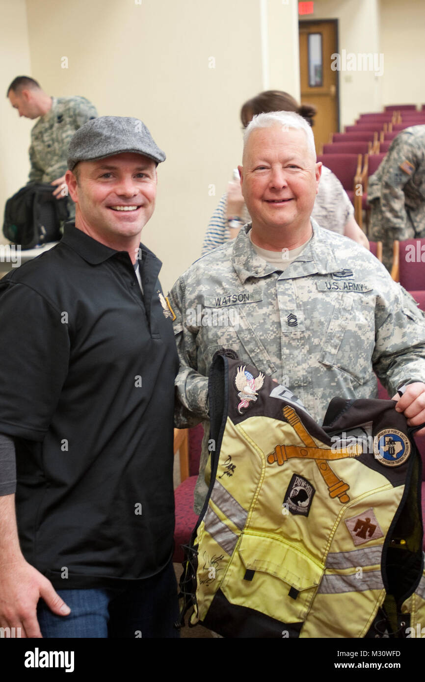 On Thursday, March 28, 2013, three members of Pros 4 Vets, Roy Williams ...