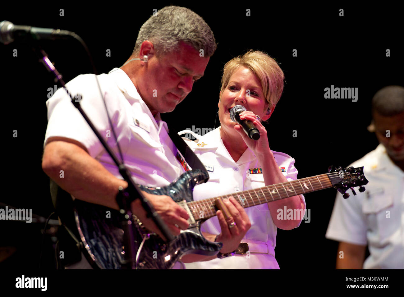 NEW BRAUNFELS, Texas (May 20, 2014) Chief Musician Kenny Carr, from ...