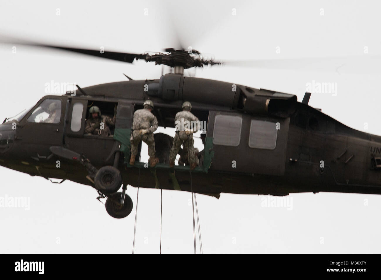 Camp Gruber hosts a 10-day air assault course instructing students on ...