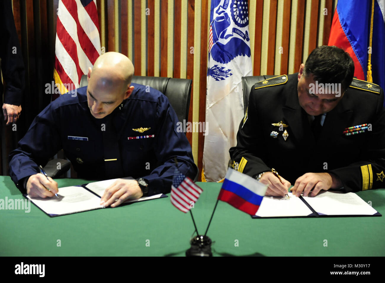 US Coast Guard & the Russian Federation sign a joint agency protocol ...