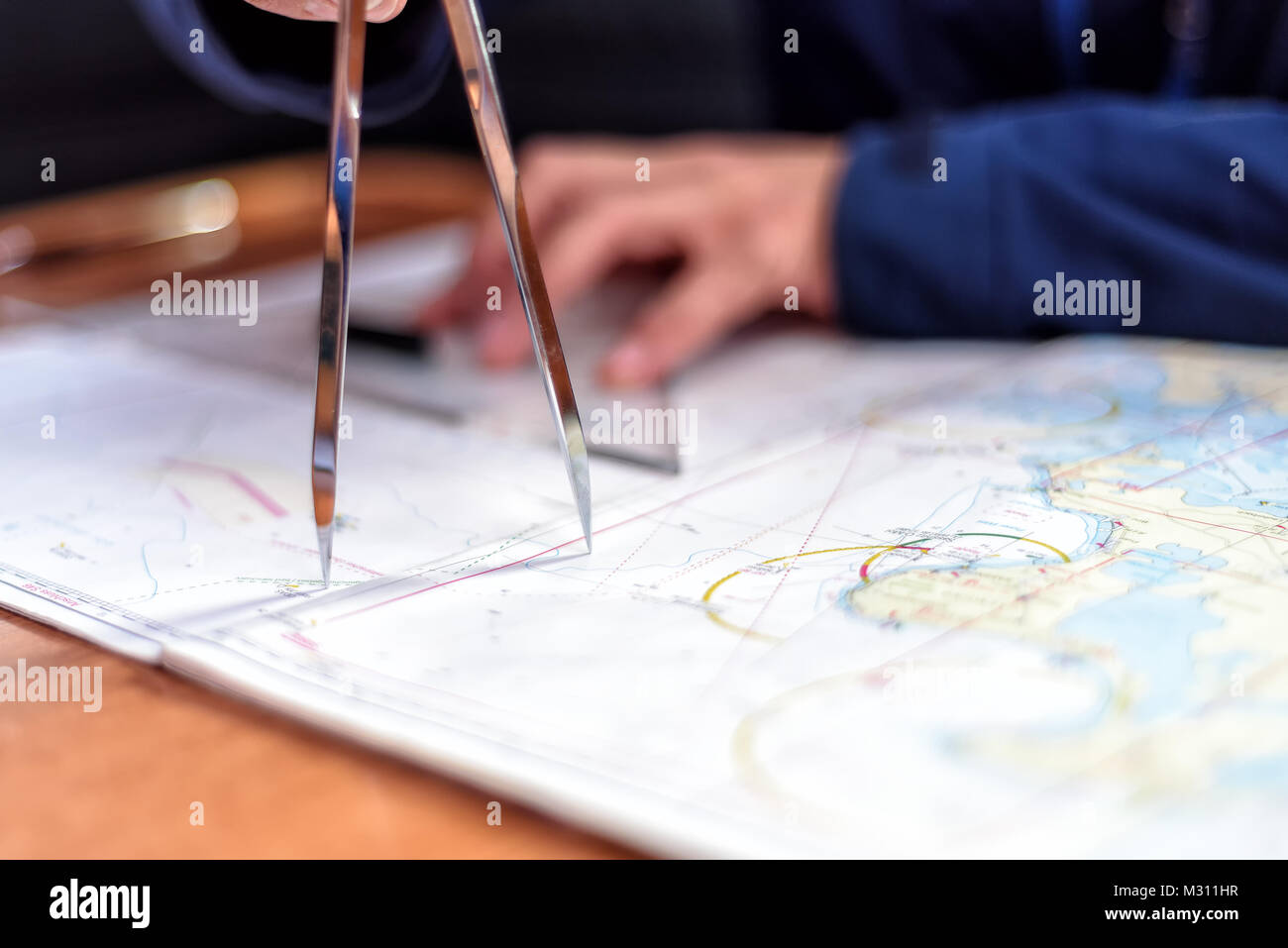 Ship chart room hi-res stock photography and images - Alamy