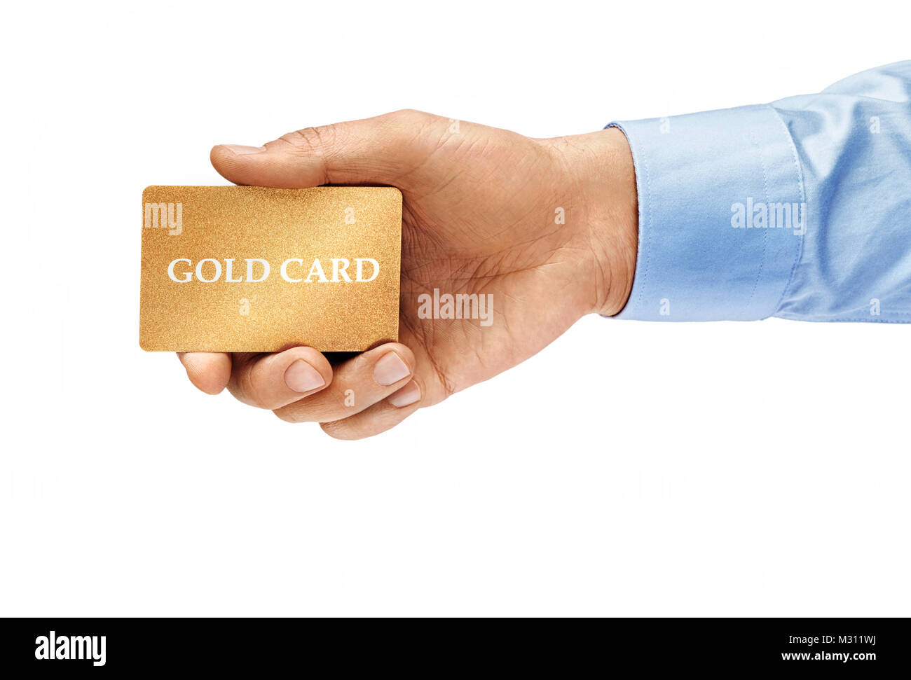 Hand Holding Card High Resolution
