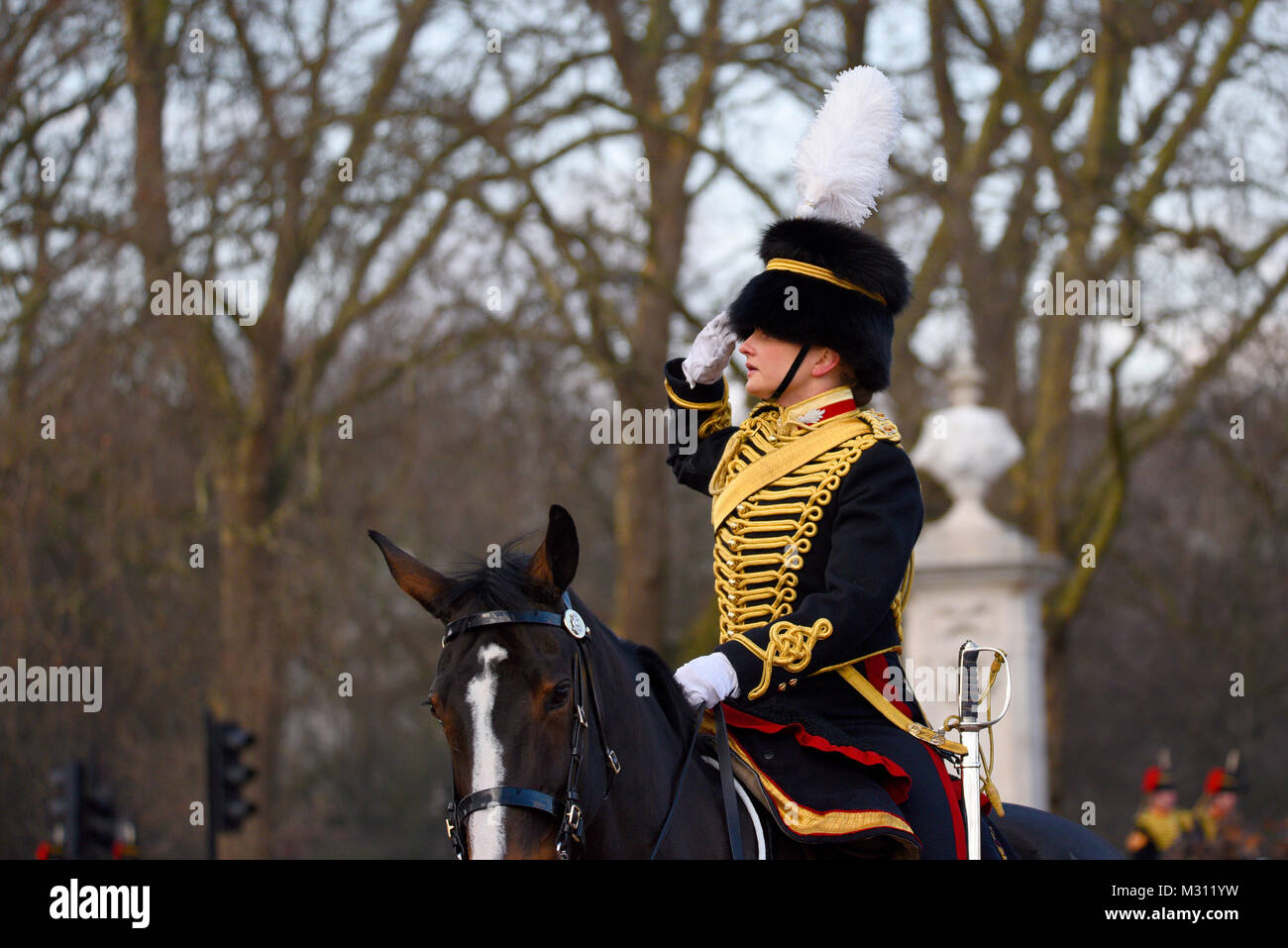 Female mounted officer hi-res stock photography and images - Alamy