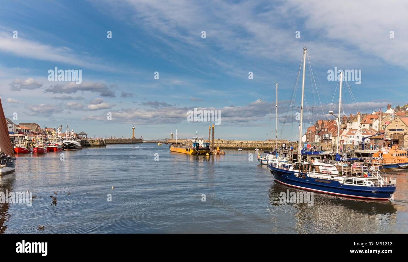Whitby fishing fleet hi-res stock photography and images - Alamy