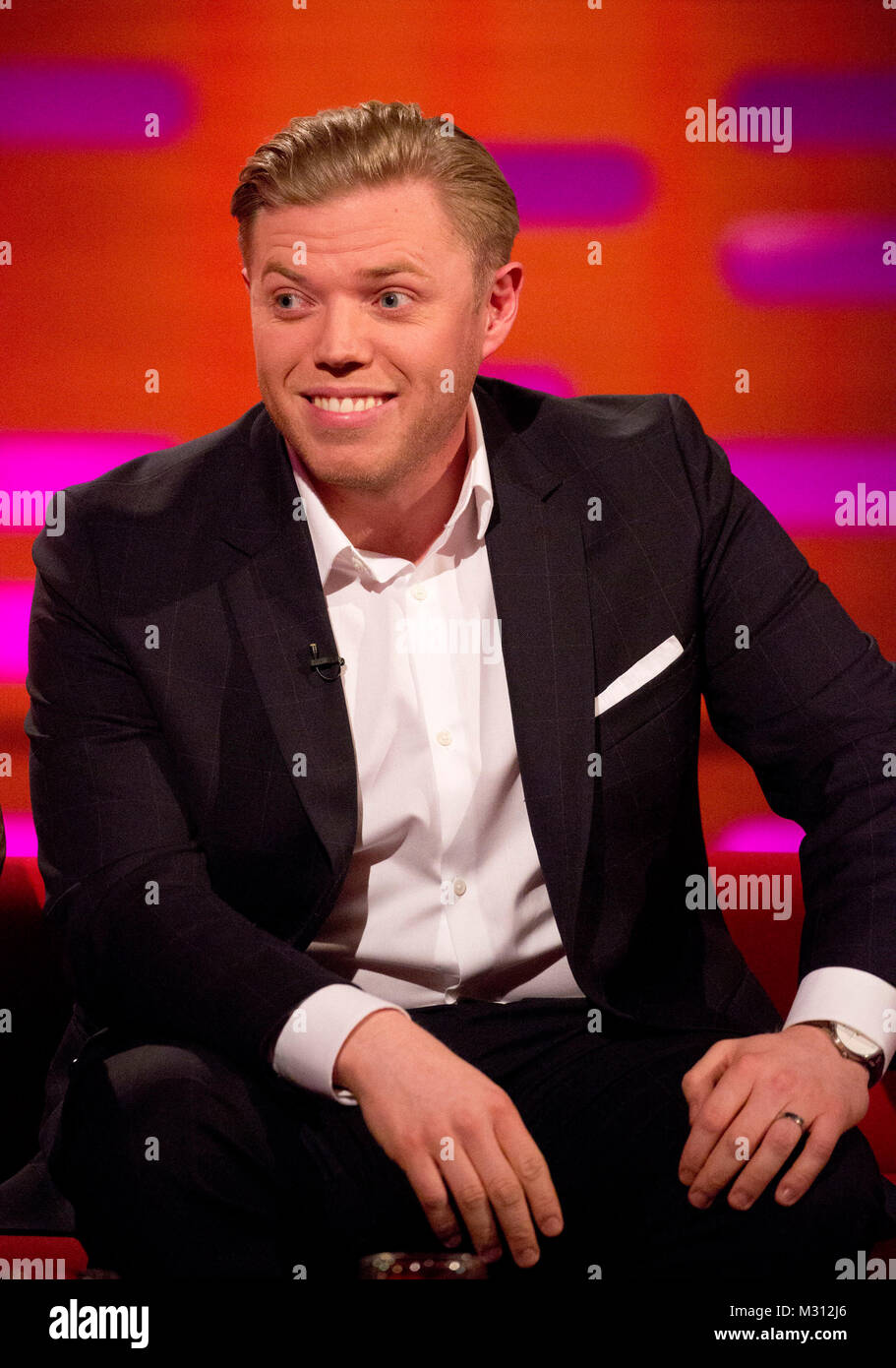 Rob Beckett during filming of the Graham Norton Show at The London ...