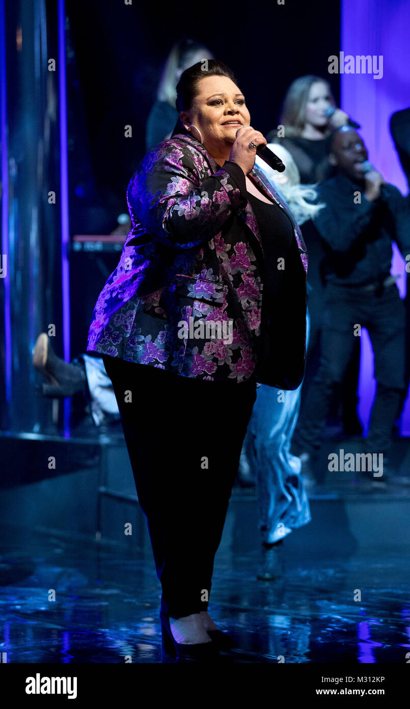 Keala Settle performing during filming of the Graham Norton Show at The ...