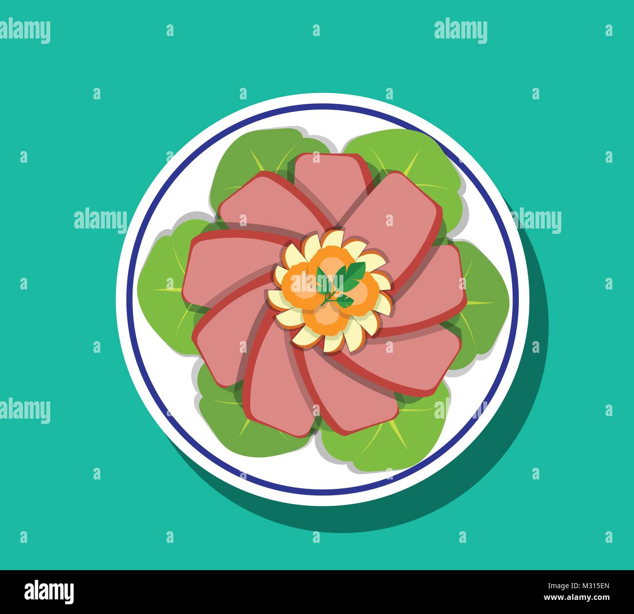 Cabbage vector vectors hi-res stock photography and images - Alamy