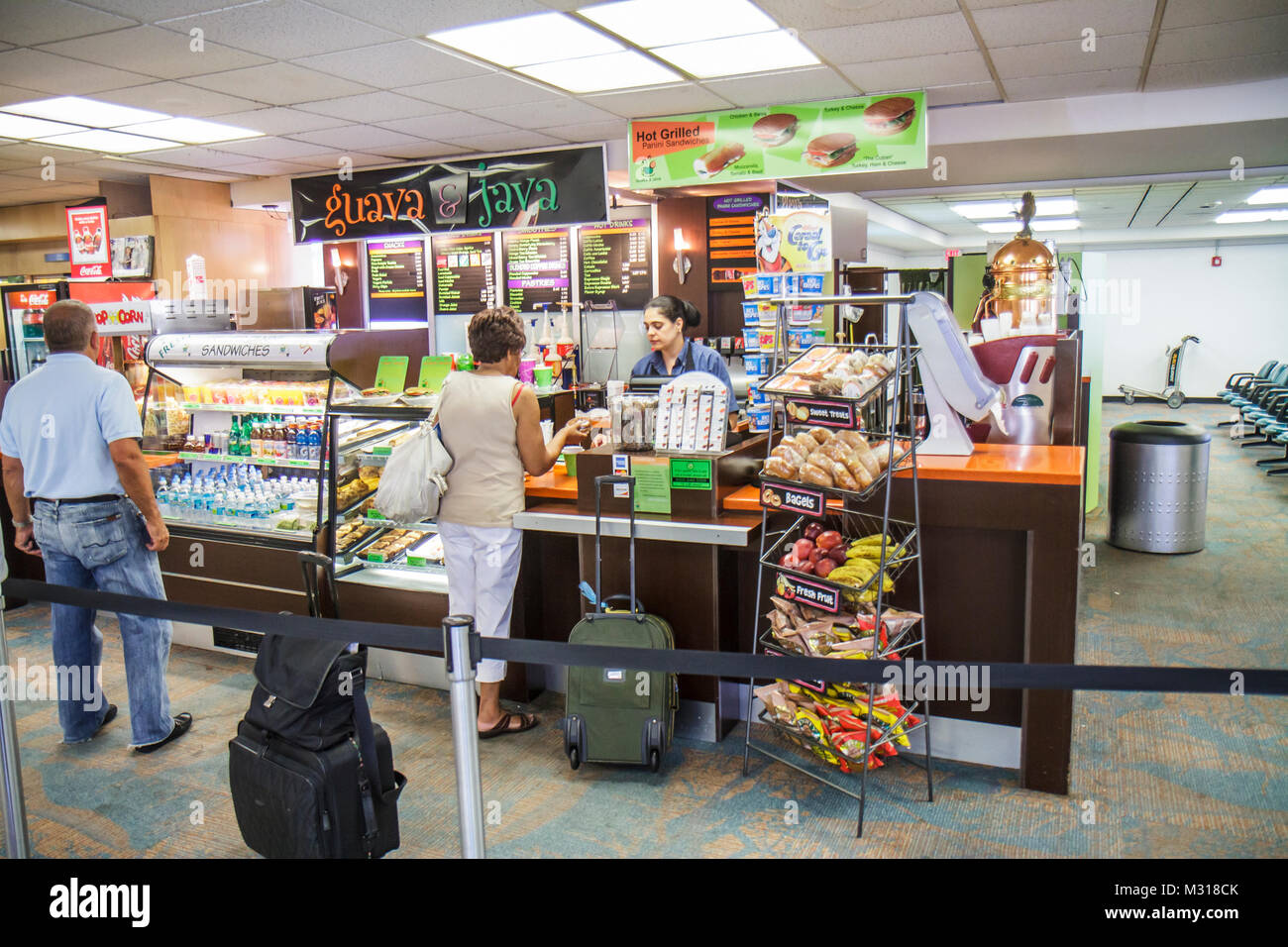 Miami Florida,MIA,Miami International Airport,cafe,fast food,franchise ...