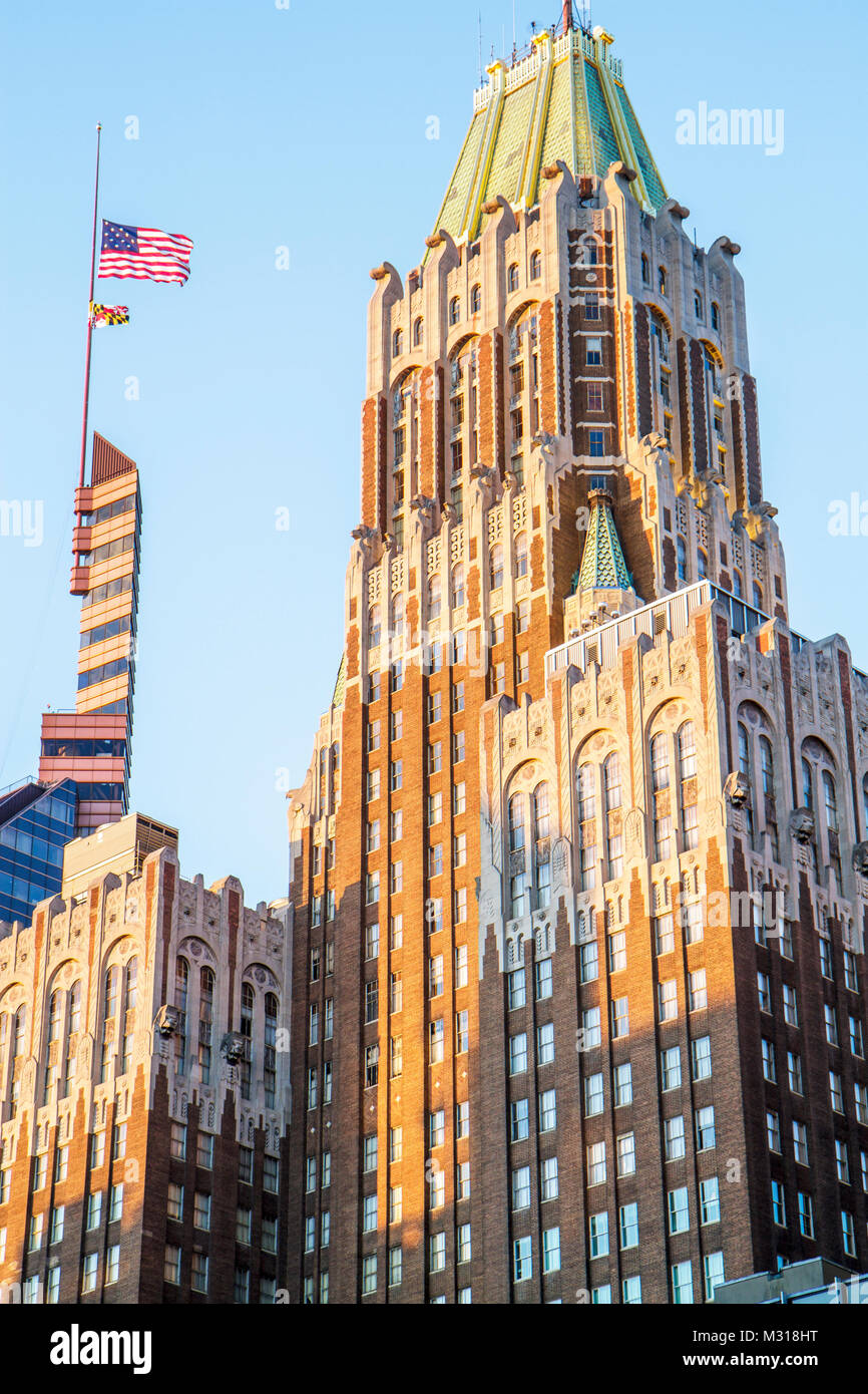 Baltimore Maryland,Bank of America,1924,building,high rise skyscraper ...