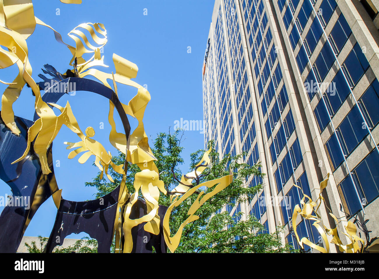 Baltimore Maryland,Hopkins Plaza,urban space,public art,sculpture,metal ...